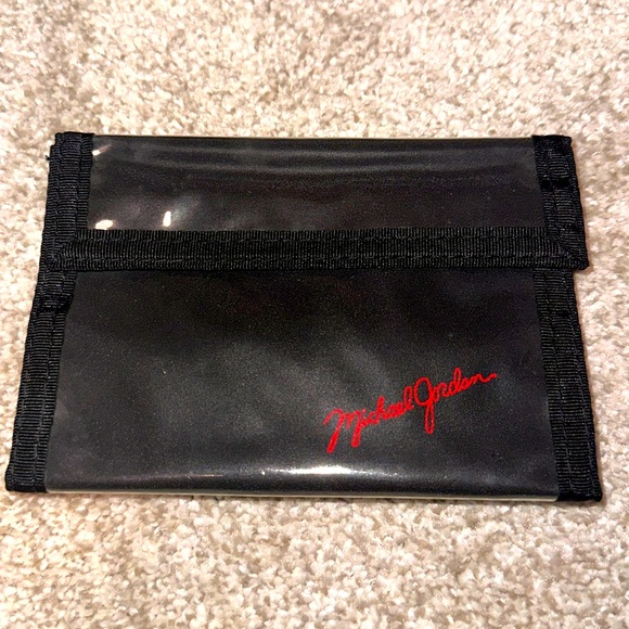 Other | Vintage 9s Michael Jordan Velcro Wallet | Poshmark